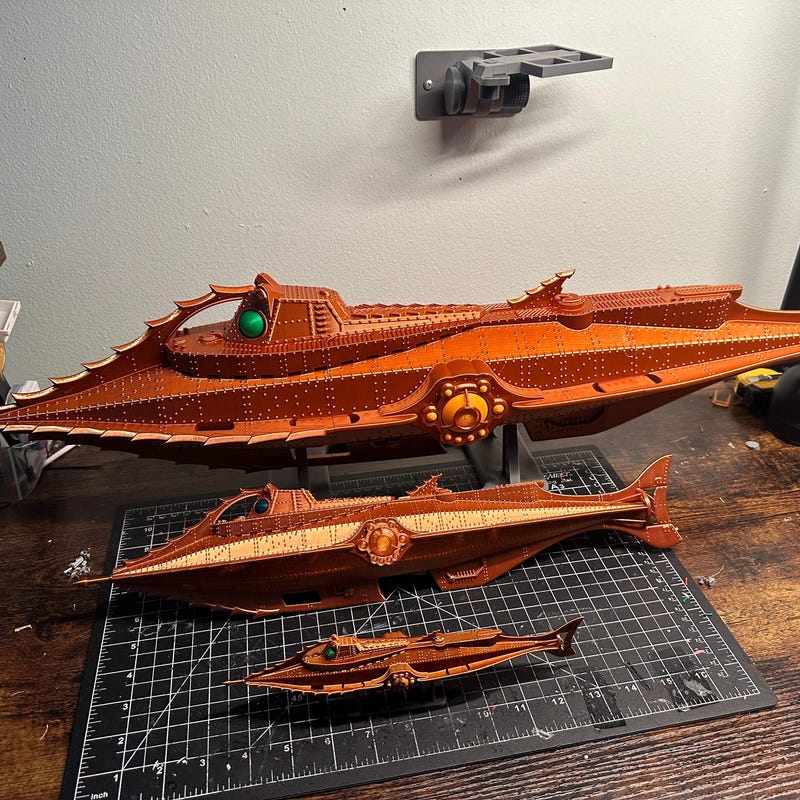 Nautilus Submarine Model - Etsy