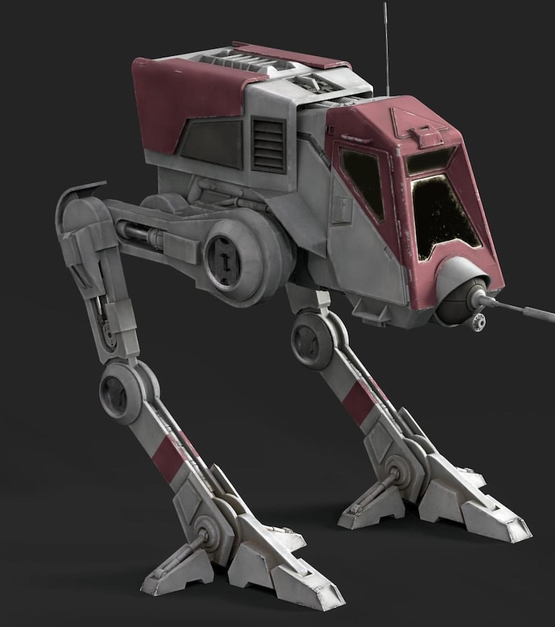Republic AT-PT Walker Model: Star Wars Legion, Micro Galaxy & Vintage ...