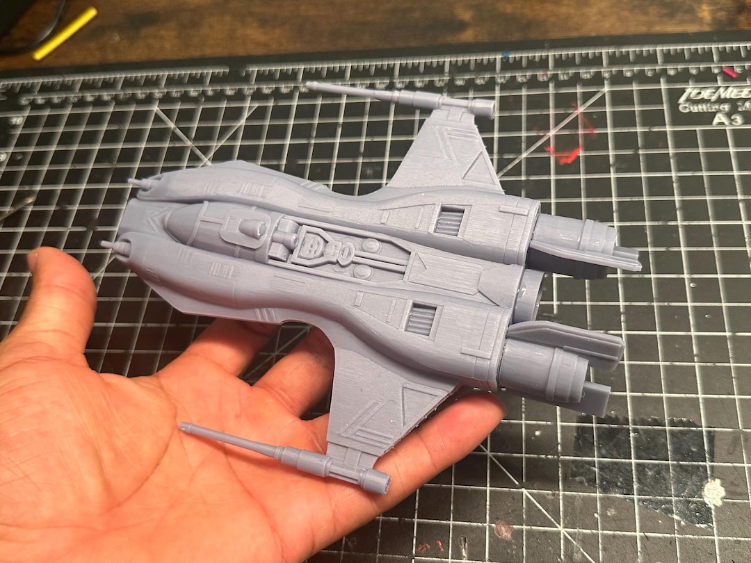 Blue Ace – Star Wars Resistance | X-wing, Micro Galaxy, 6” Desktop ...