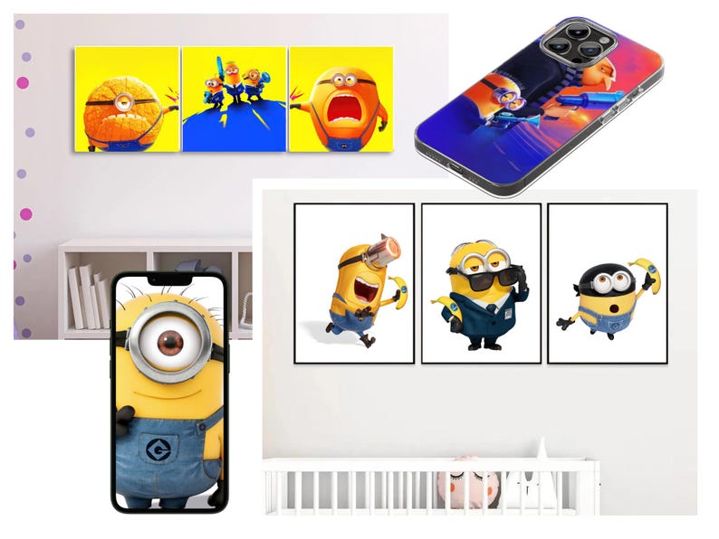 Despicable Me 4 Bundle, Minion Files, Minions Clipart, Despicable Me ...