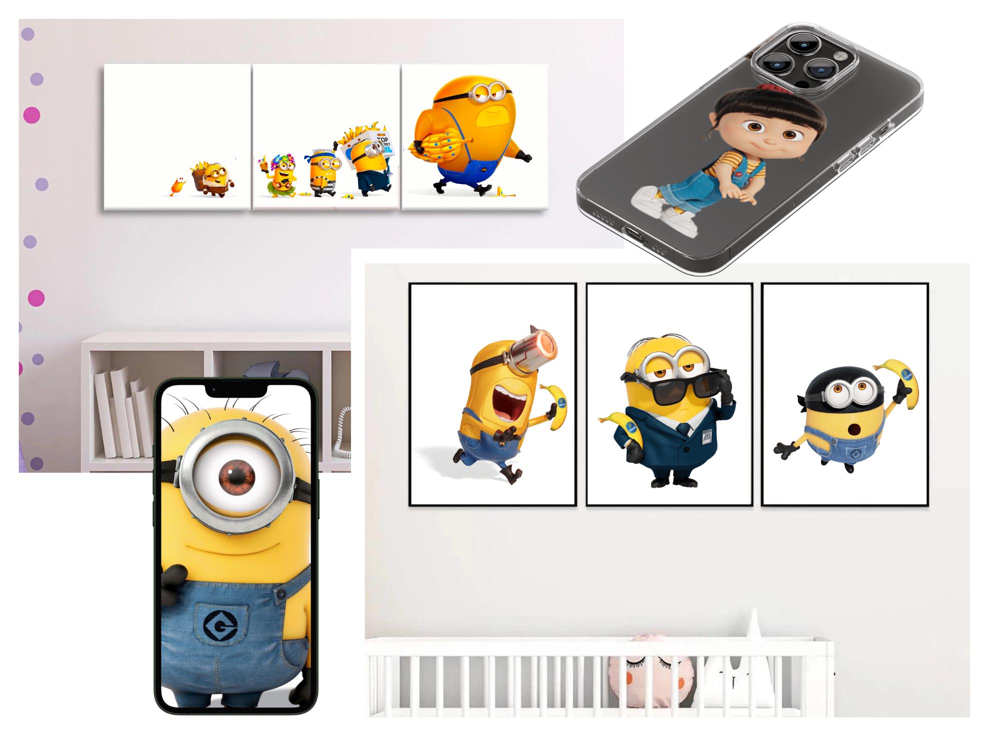 Despicable Me 4 PNG Character Pack, Transparent Files, Minions Clipart ...