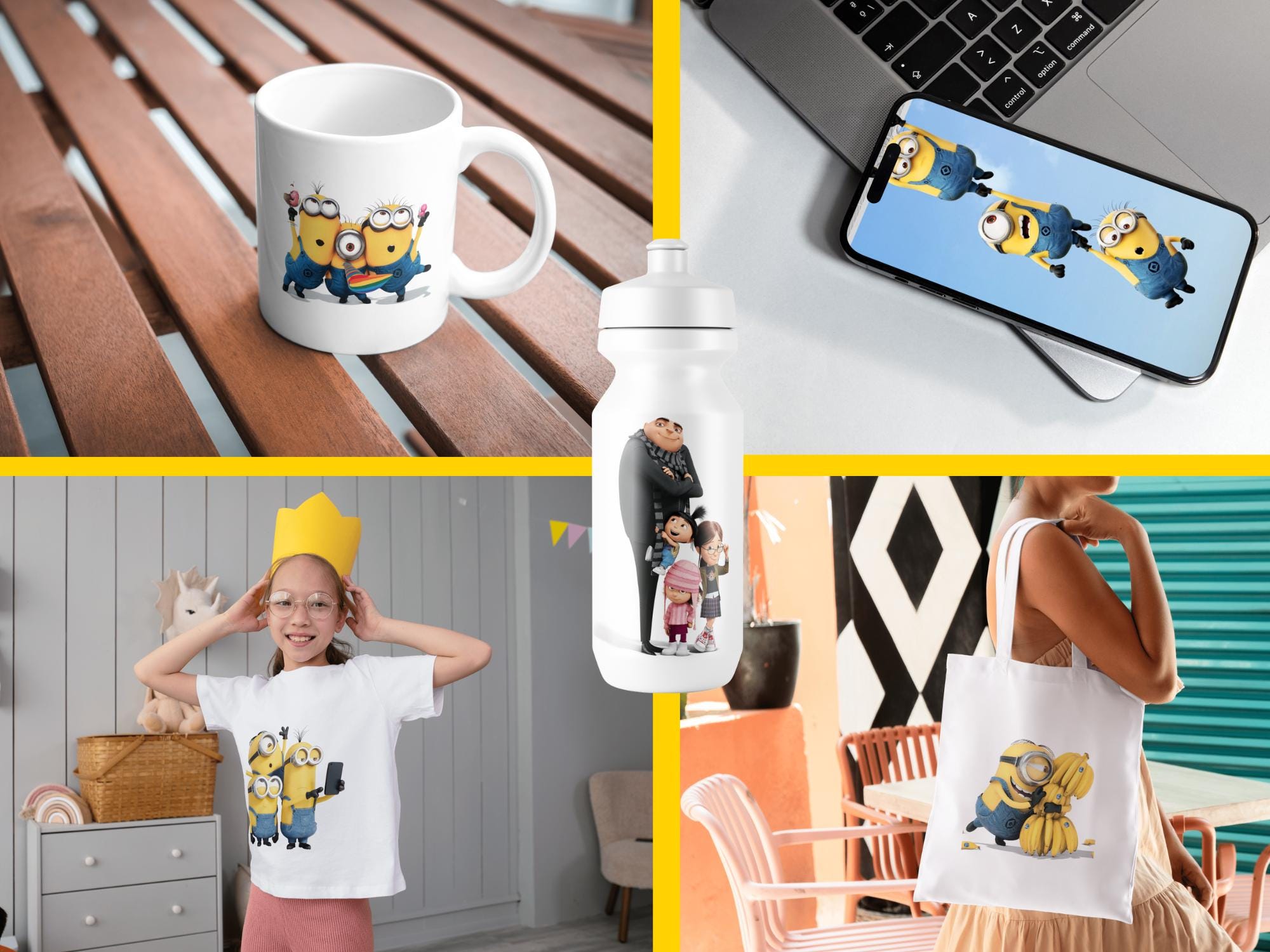 Despicable Me 4 PNG Character Pack, Transparent Files, Minions Clipart ...