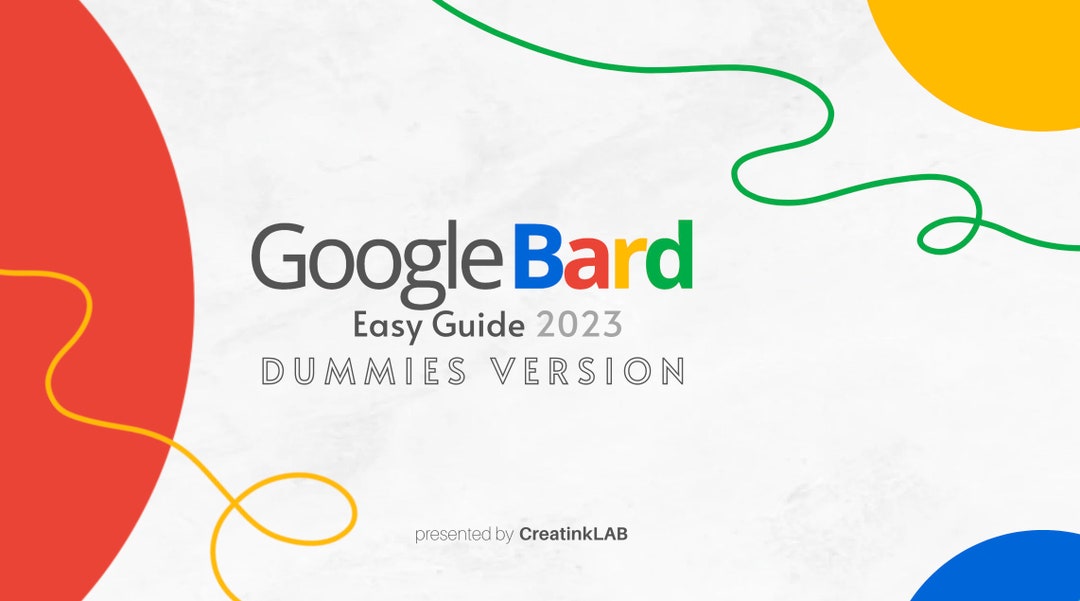 START NOW With Google Bard Easy Guide for Dummies. Read This Mini Easy ...