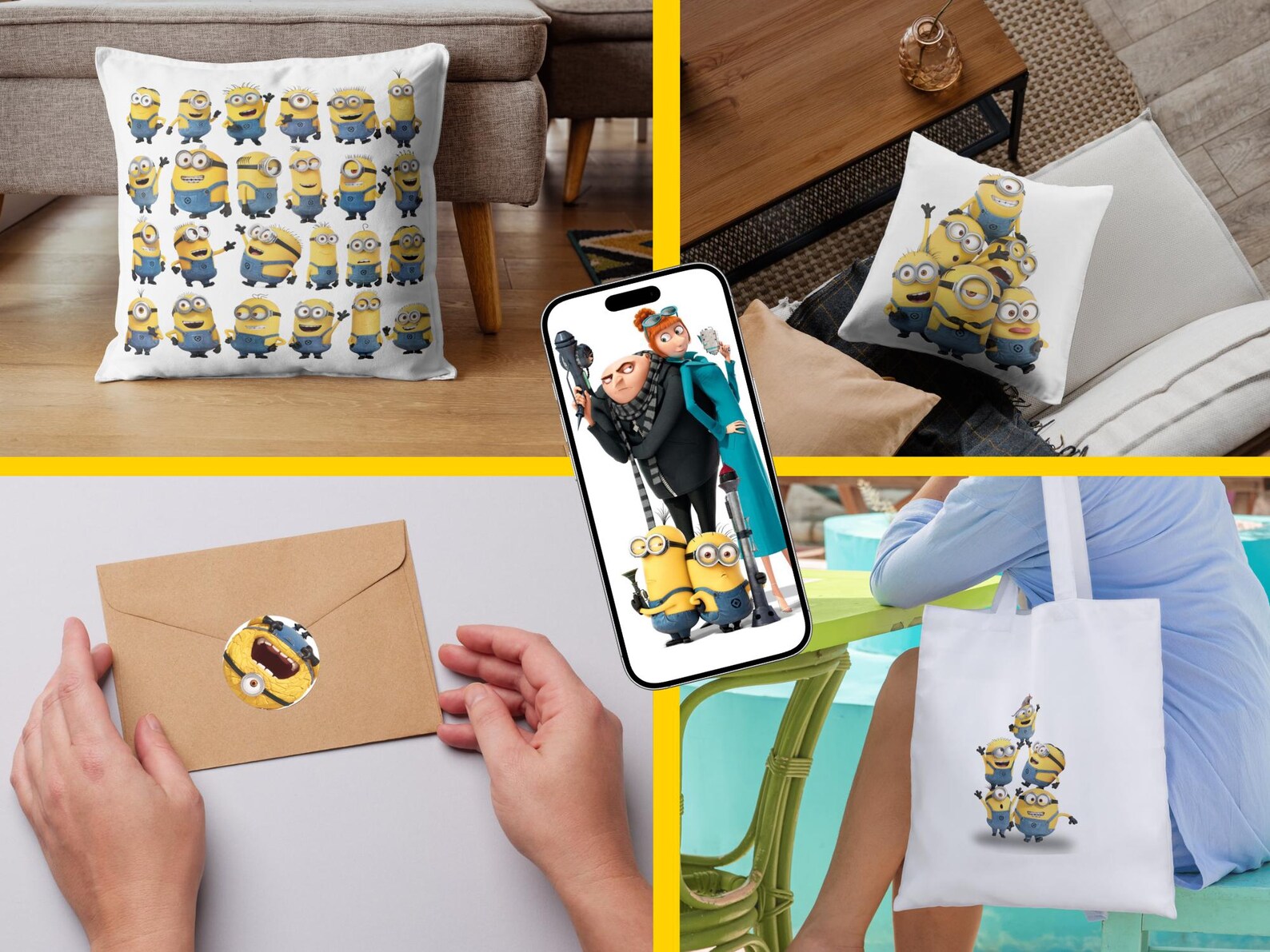 Despicable Me 4 PNG Character Pack, Transparent Files, Minions Clipart ...