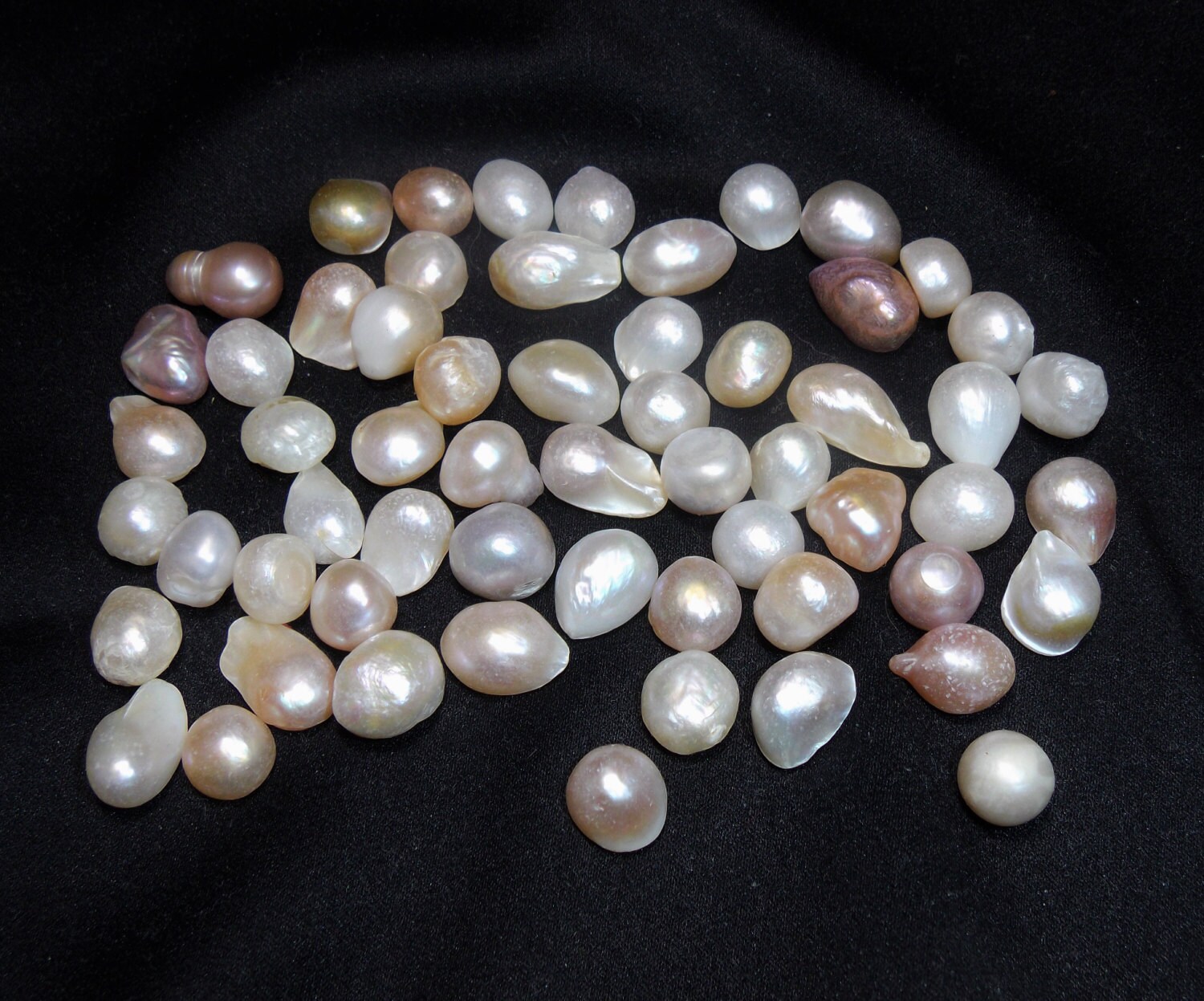 100g Raw Freshwater Pearls Natural Pearl Beads Pearl Loose - Etsy Australia