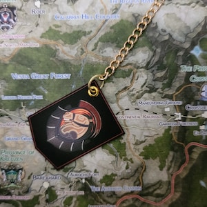 The Legend of Heroes: Trails Series Map of Erebonia - Etsy