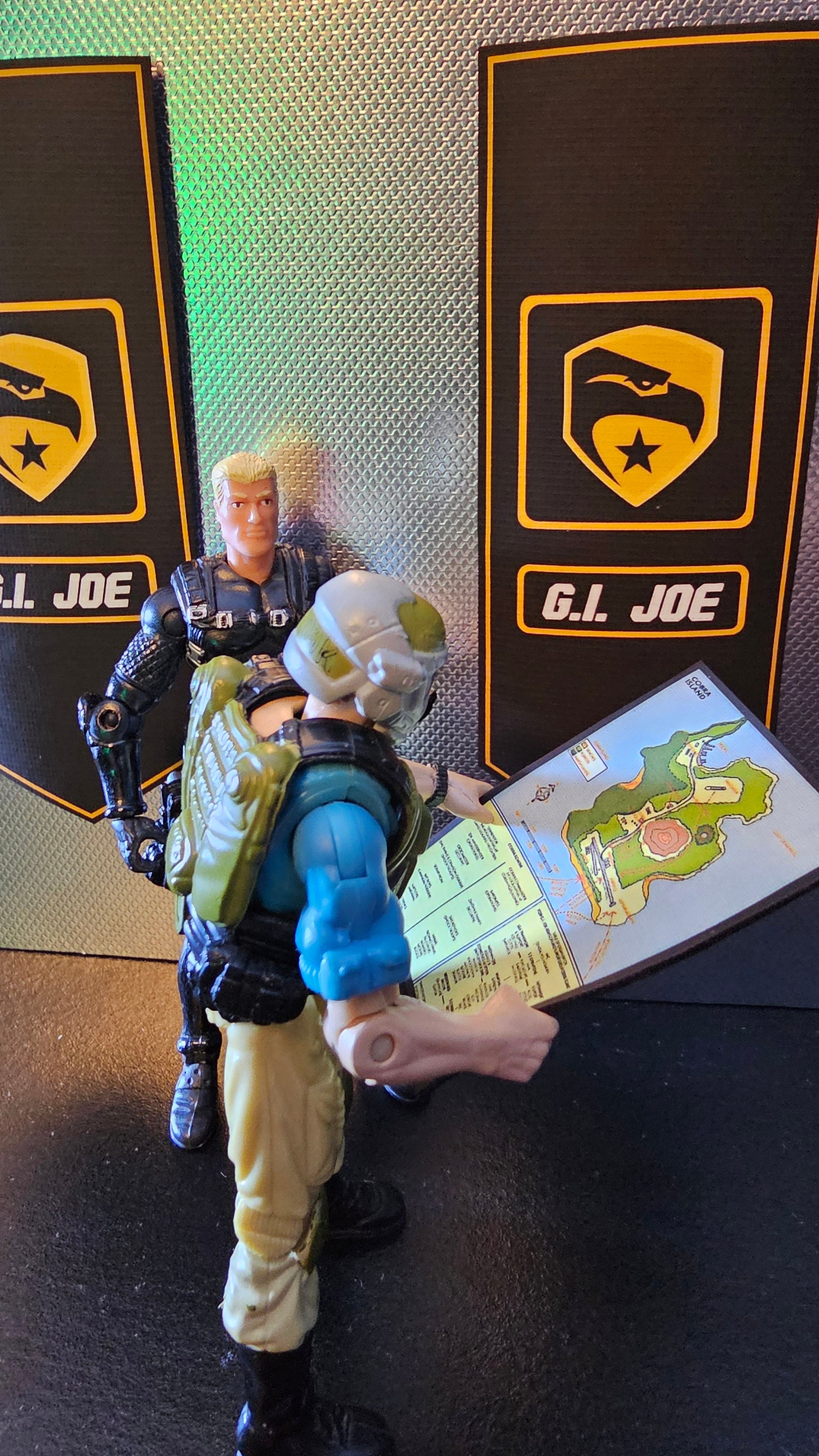Gi Joe Classic Scale Map of Retro Cobra Island - Etsy