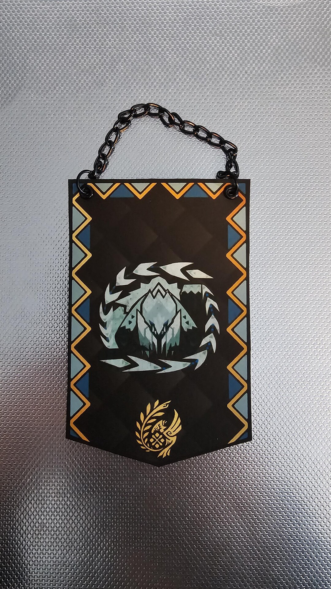 Monster Hunter Wilds Guaardian Arkveld Custom Made Mini Cloth Banner - Etsy
