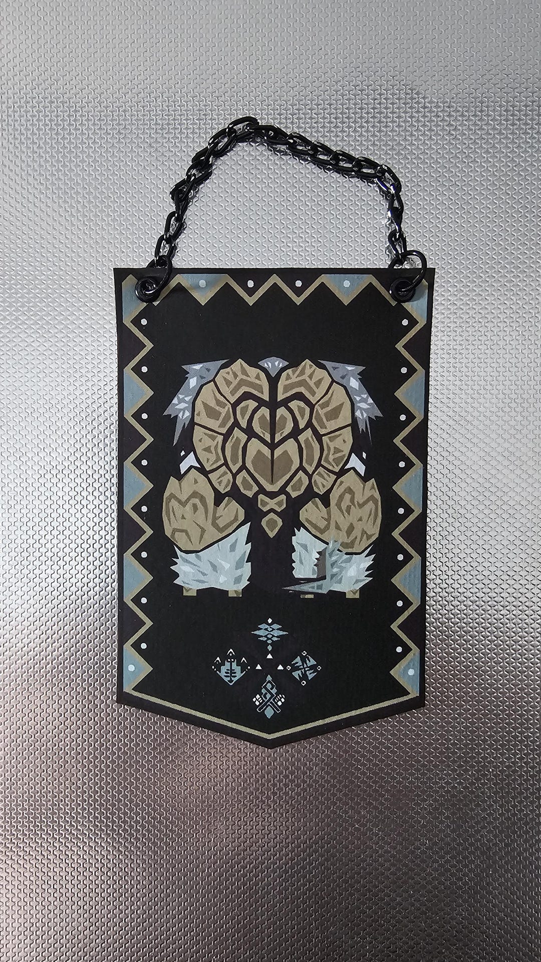 Monster Hunter Elderfrost Gammoth Custom Made Mini Cloth Banner - Etsy