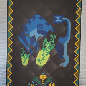 Monster Hunter Brachydios Custom Made Cloth Banner - Etsy