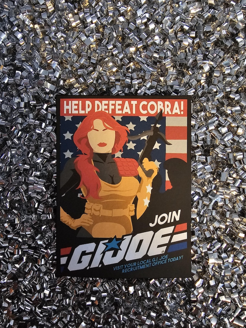 Gi Joe Classified/classic Scale Terrain and Diorama Posters - Etsy