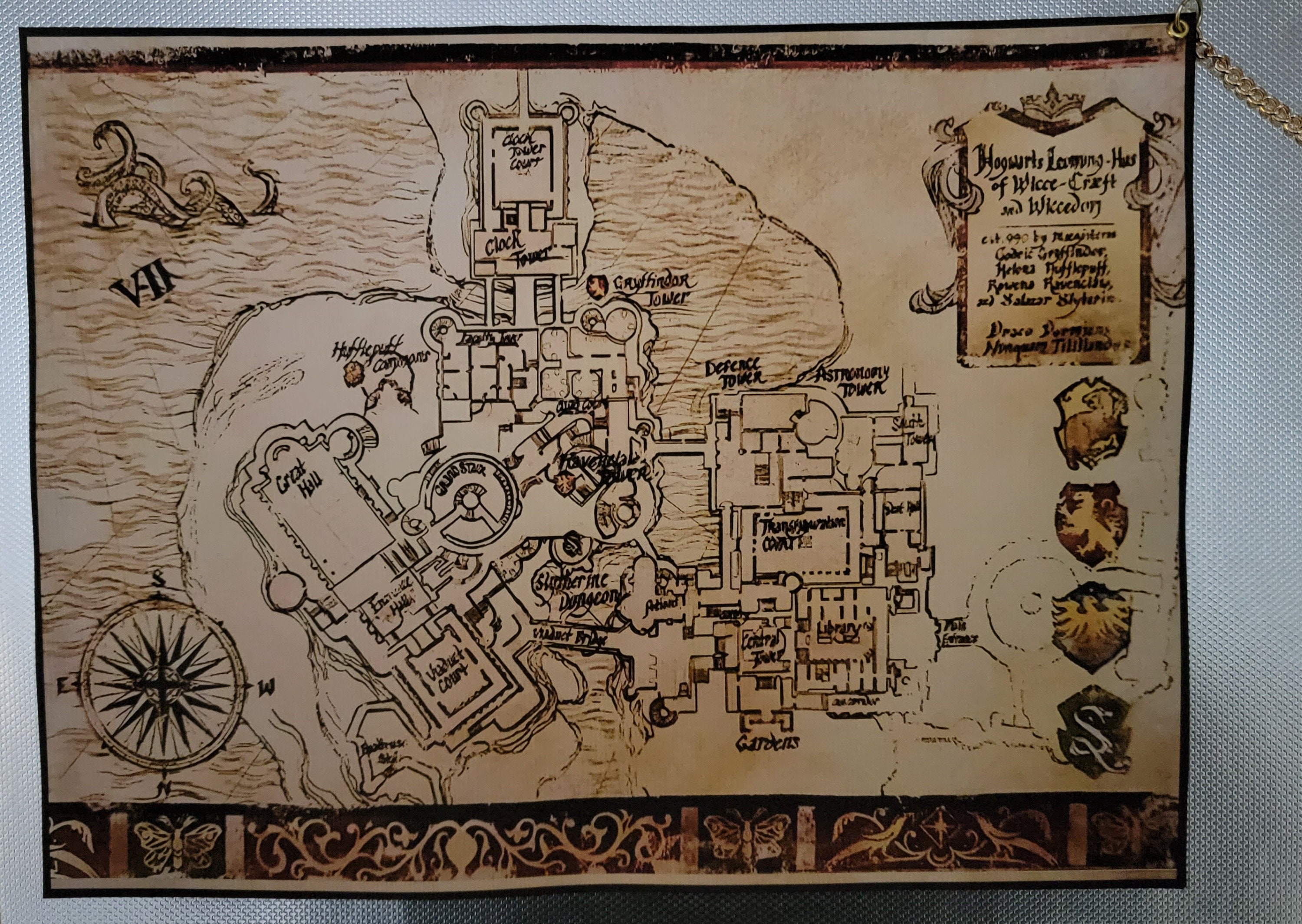 Hogwarts Interior Map