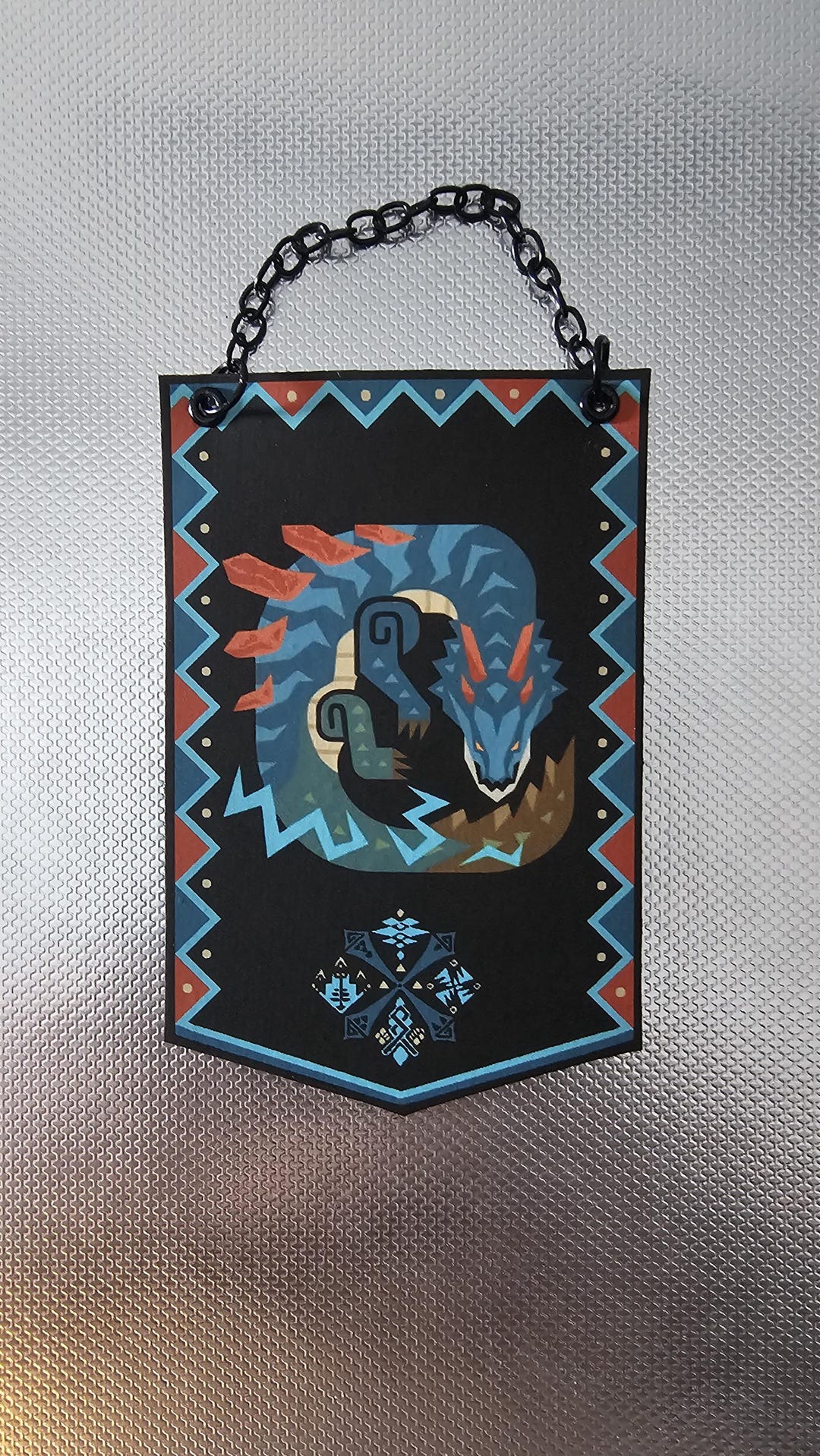 Monster Hunter Lagiacrus Custom Made Mini Cloth Banner - Etsy