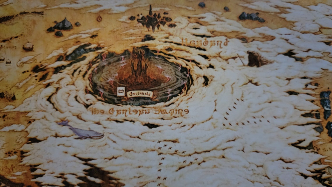 Final Fantasy XIV Custom Cloth Map of Hydaelyn - Etsy