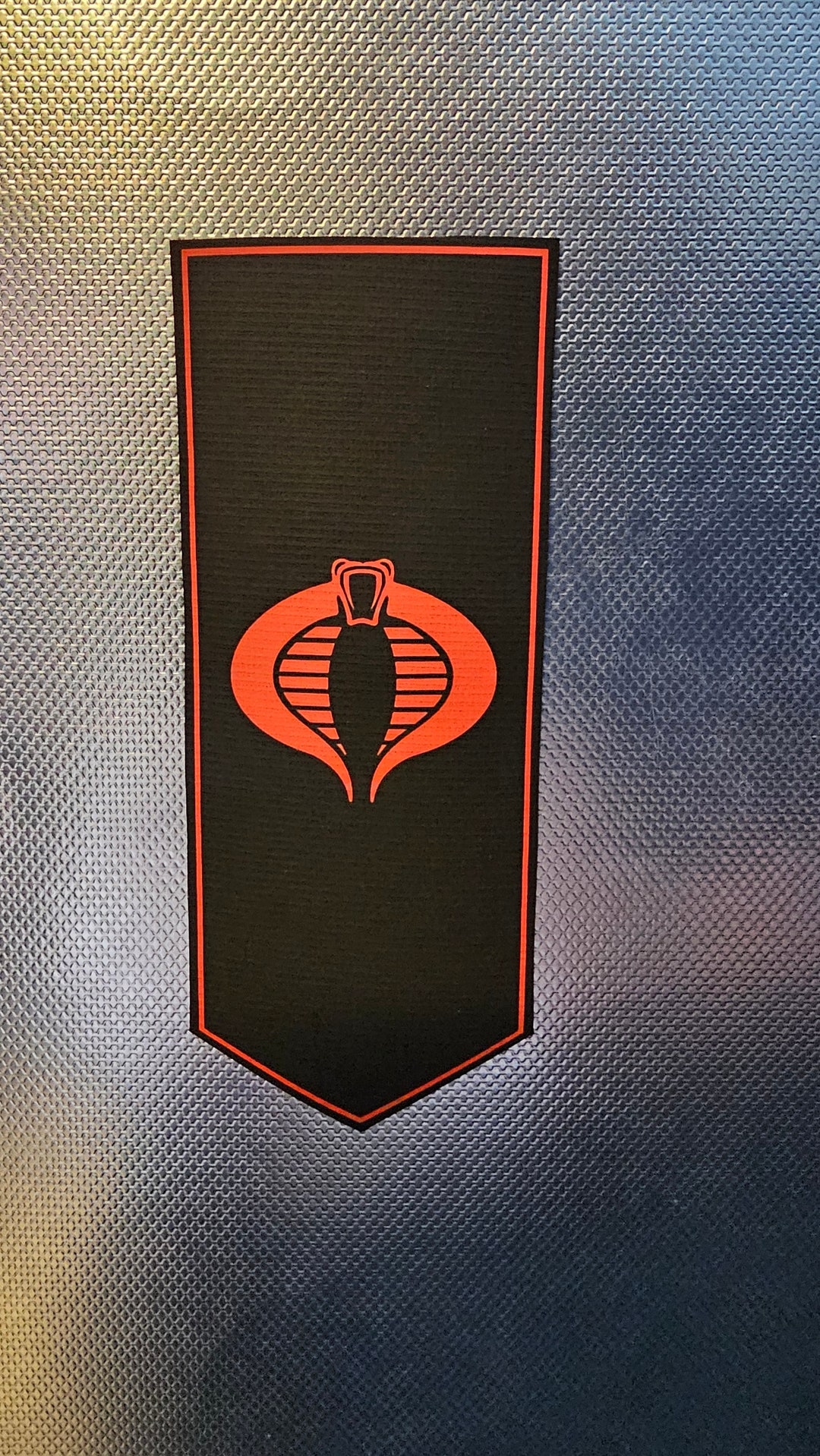 Gi Joe Classic Scale Cobra Banner - Etsy