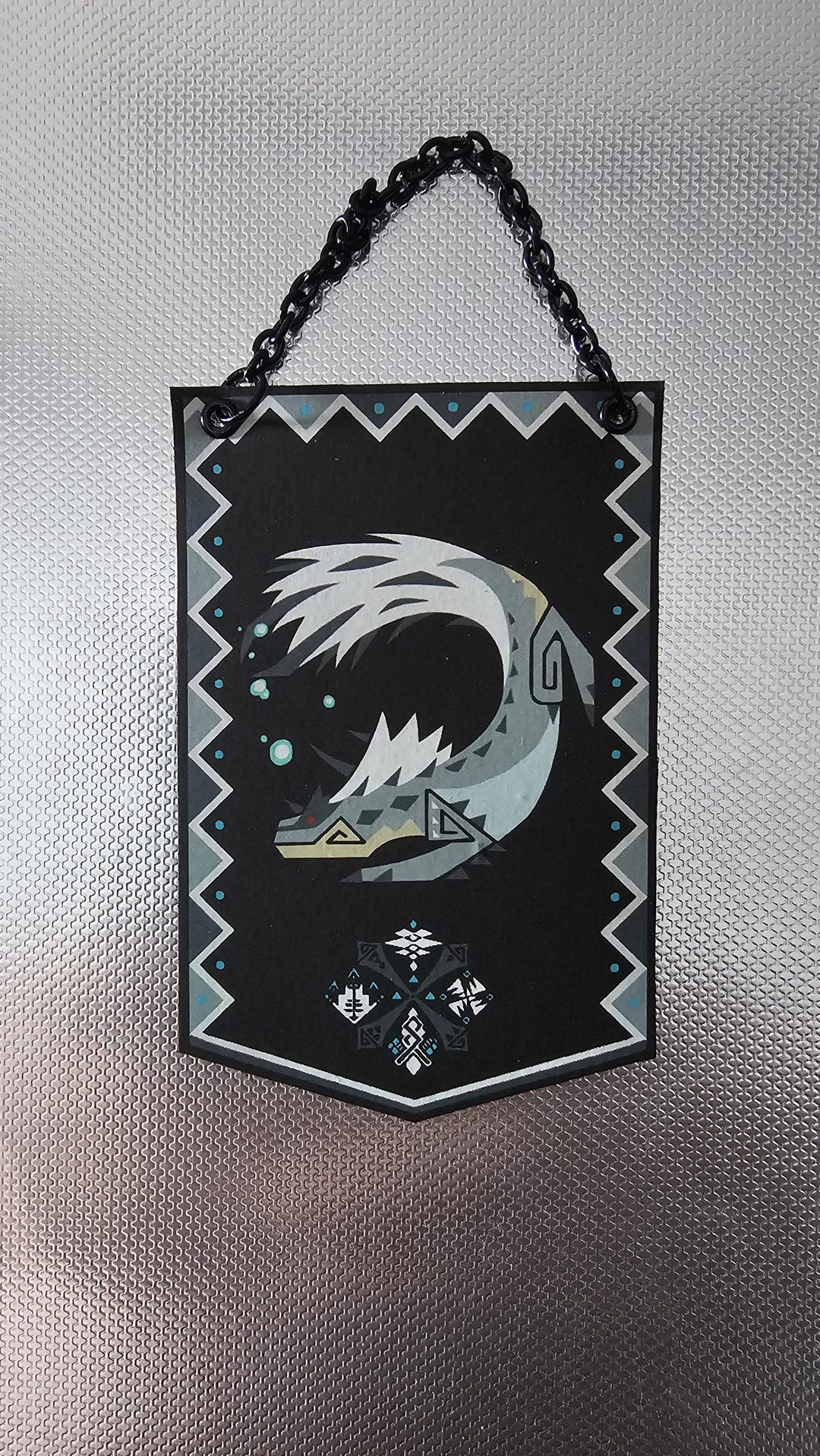Monster Hunter Tobi Kadachi Custom Made Mini Cloth Banner - Etsy