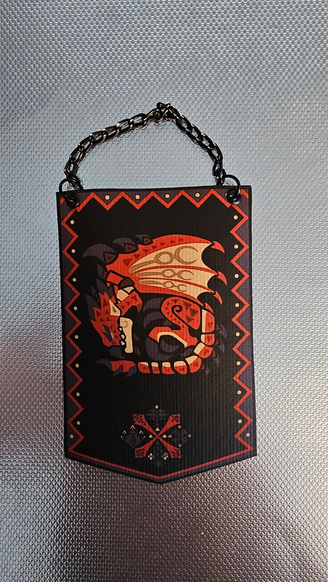 Monster Hunter Rathalos Custom Made Mini Cloth Banner - Etsy