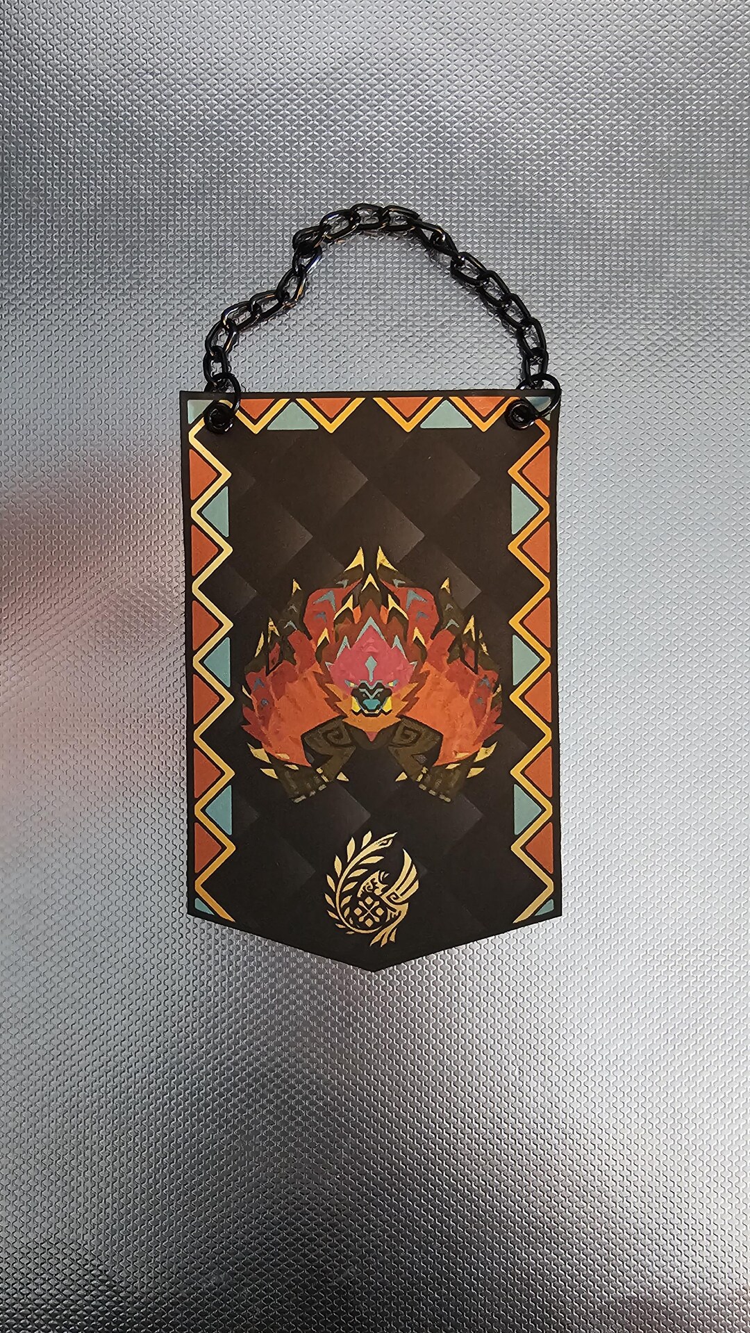 Monster Hunter Wilds Ajarakan Custom Made Mini Cloth Banner - Etsy