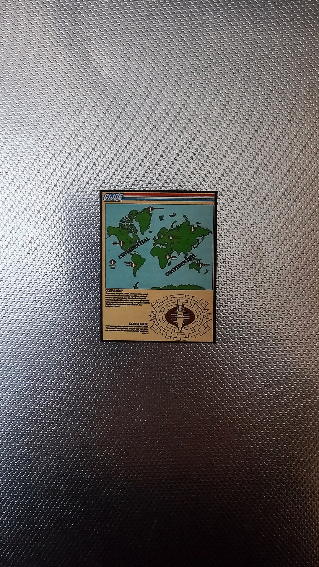 Gi Joe Classic Scale Map of Cobra Bases - Etsy