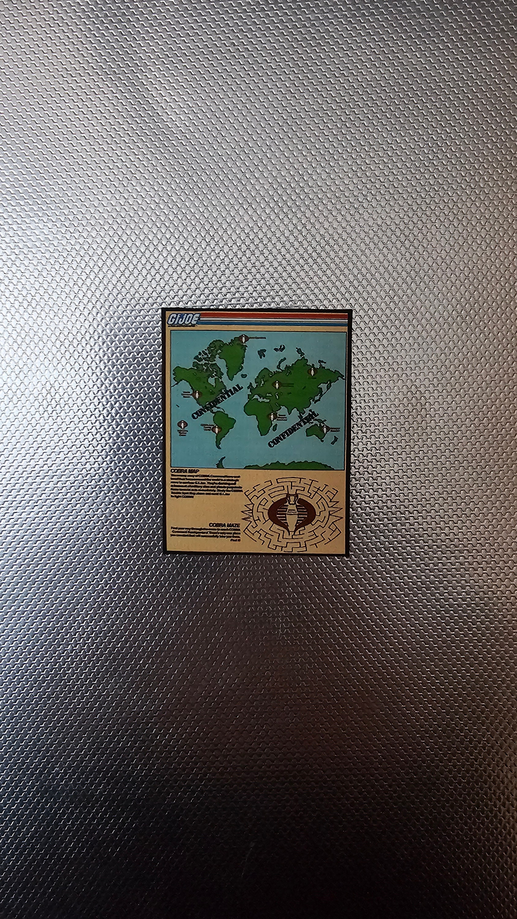 Gi Joe Classic Scale Map of Cobra Bases - Etsy
