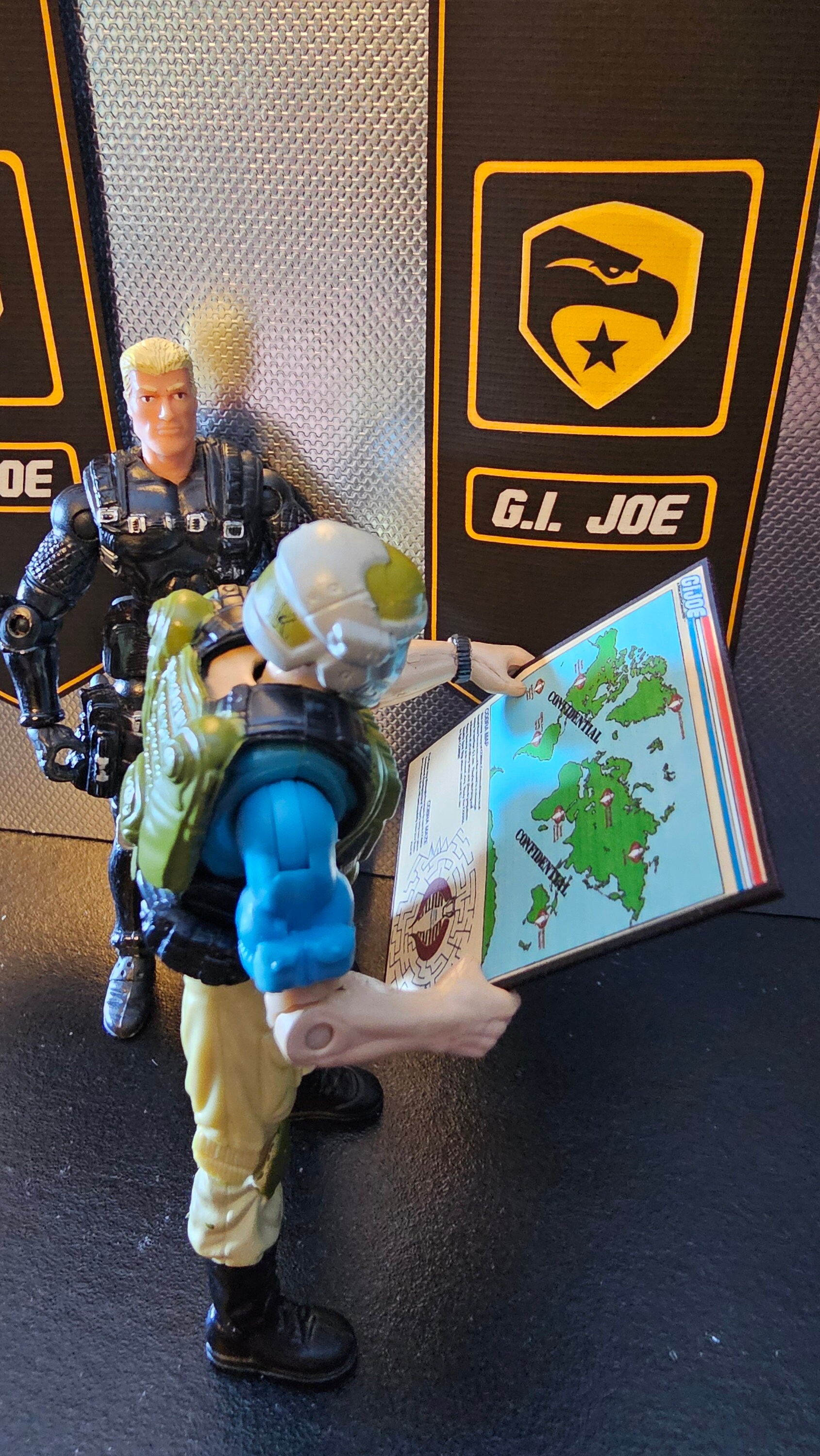 Gi Joe Classic Scale Map of Cobra Bases - Etsy
