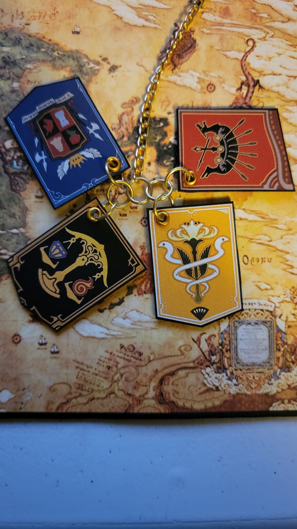 Final Fantasy XIV Custom Cloth Map of Hydaelyn - Etsy