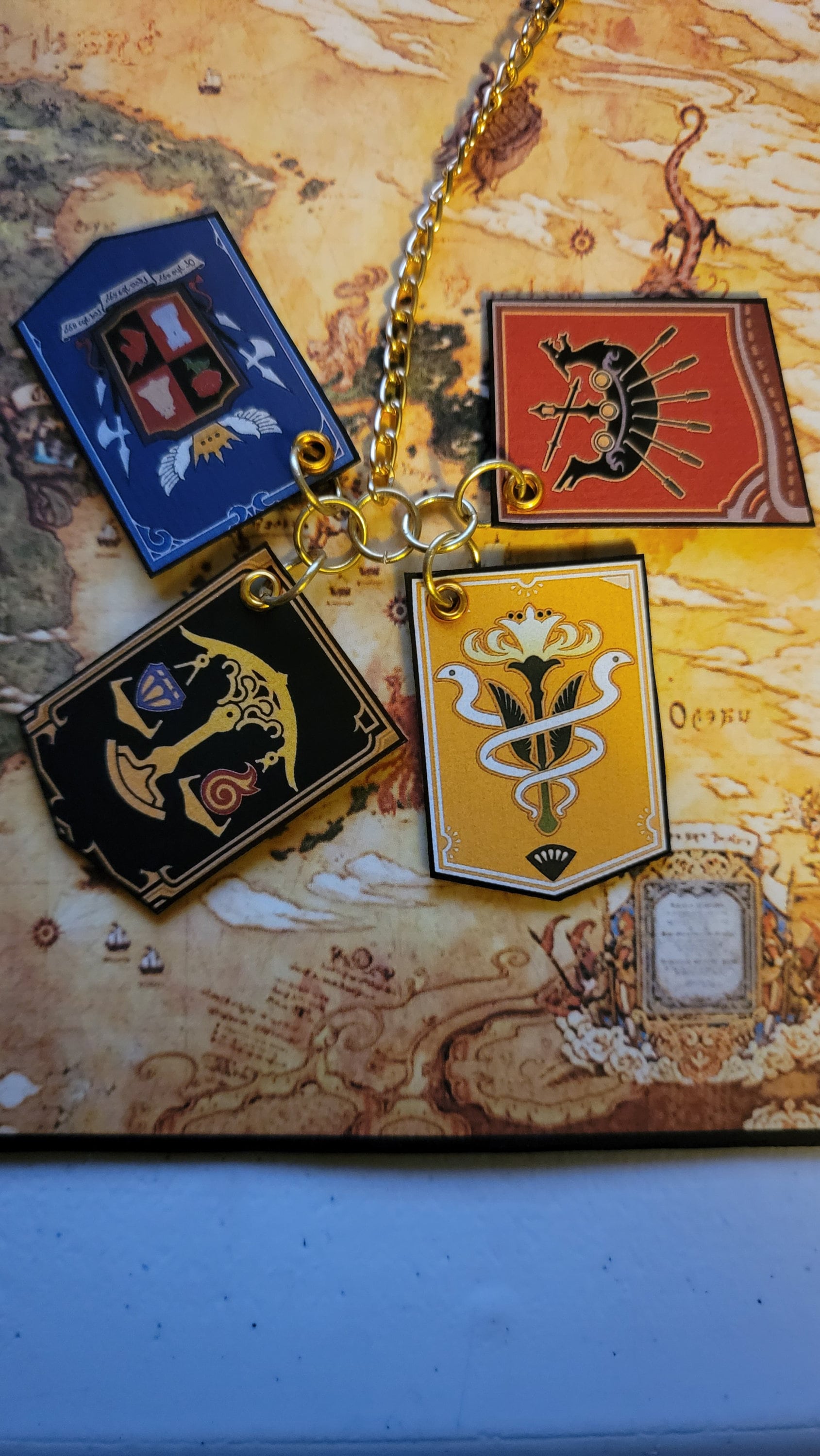 Final Fantasy XIV Custom Cloth Map of Hydaelyn - Etsy