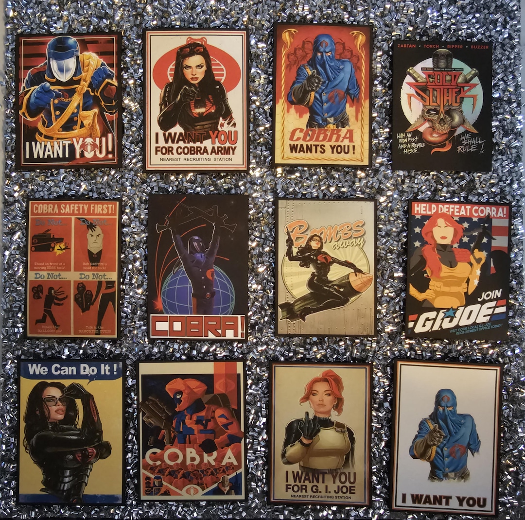 Gi Joe Classified/classic Scale Terrain and Diorama Posters - Etsy