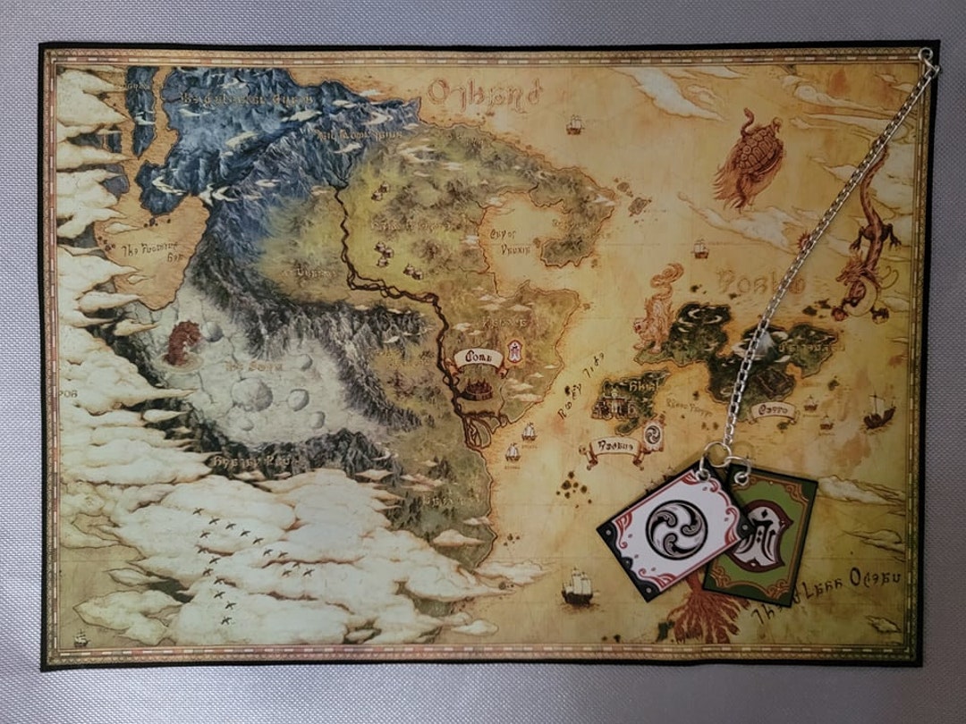 Final Fantasy XIV Custom Cloth Map of the Far East - Etsy