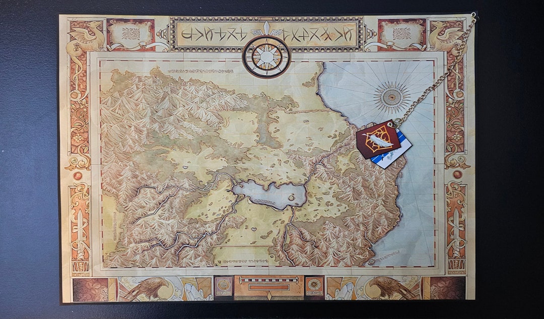Suikoden 2 Custom Made Cloth Map of Dunan(larger Scale) - Etsy