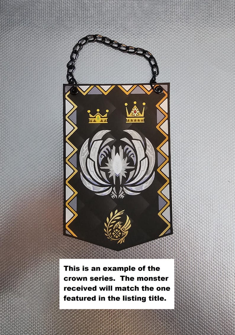 Monster Hunter Wilds Quematrice Custom Made Mini Cloth Banner - Etsy