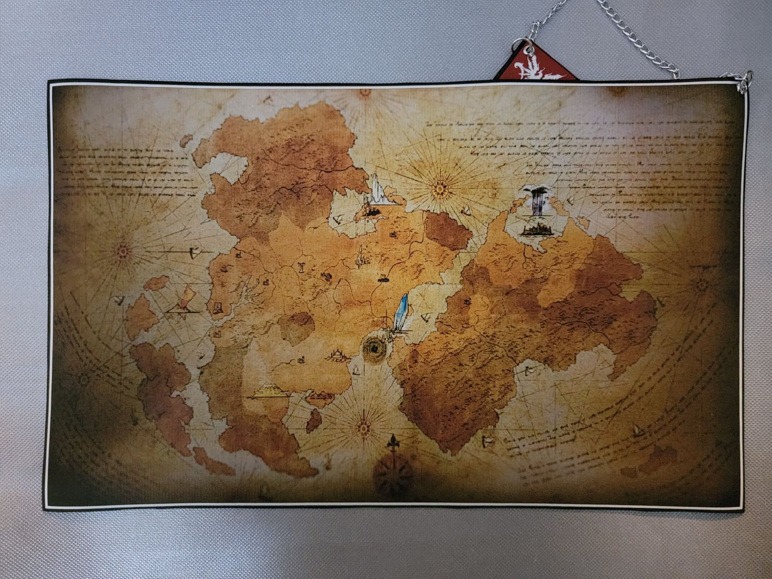 Final Fantasy 16 Custom Cloth Map of Valisthea - Etsy