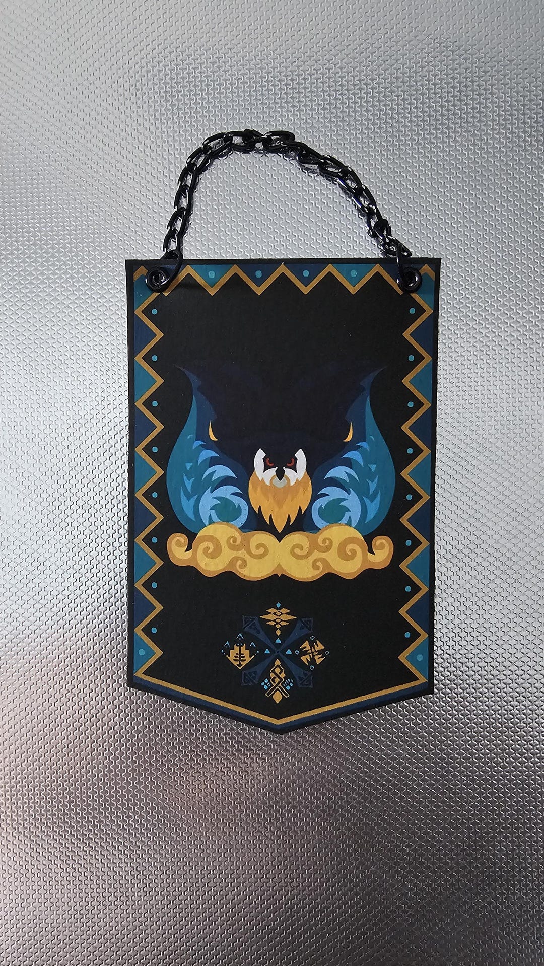 Monster Hunter Malfestio Custom Made Mini Cloth Banner - Etsy