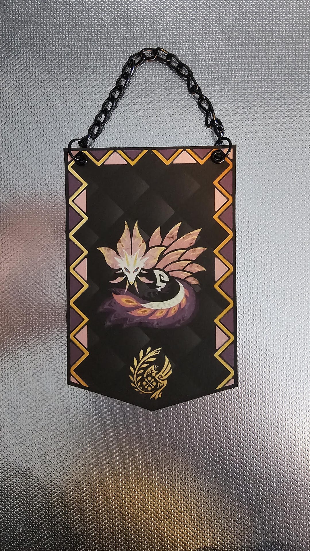 Monster Hunter Wilds Mizutsune Custom Made Mini Cloth Banner - Etsy