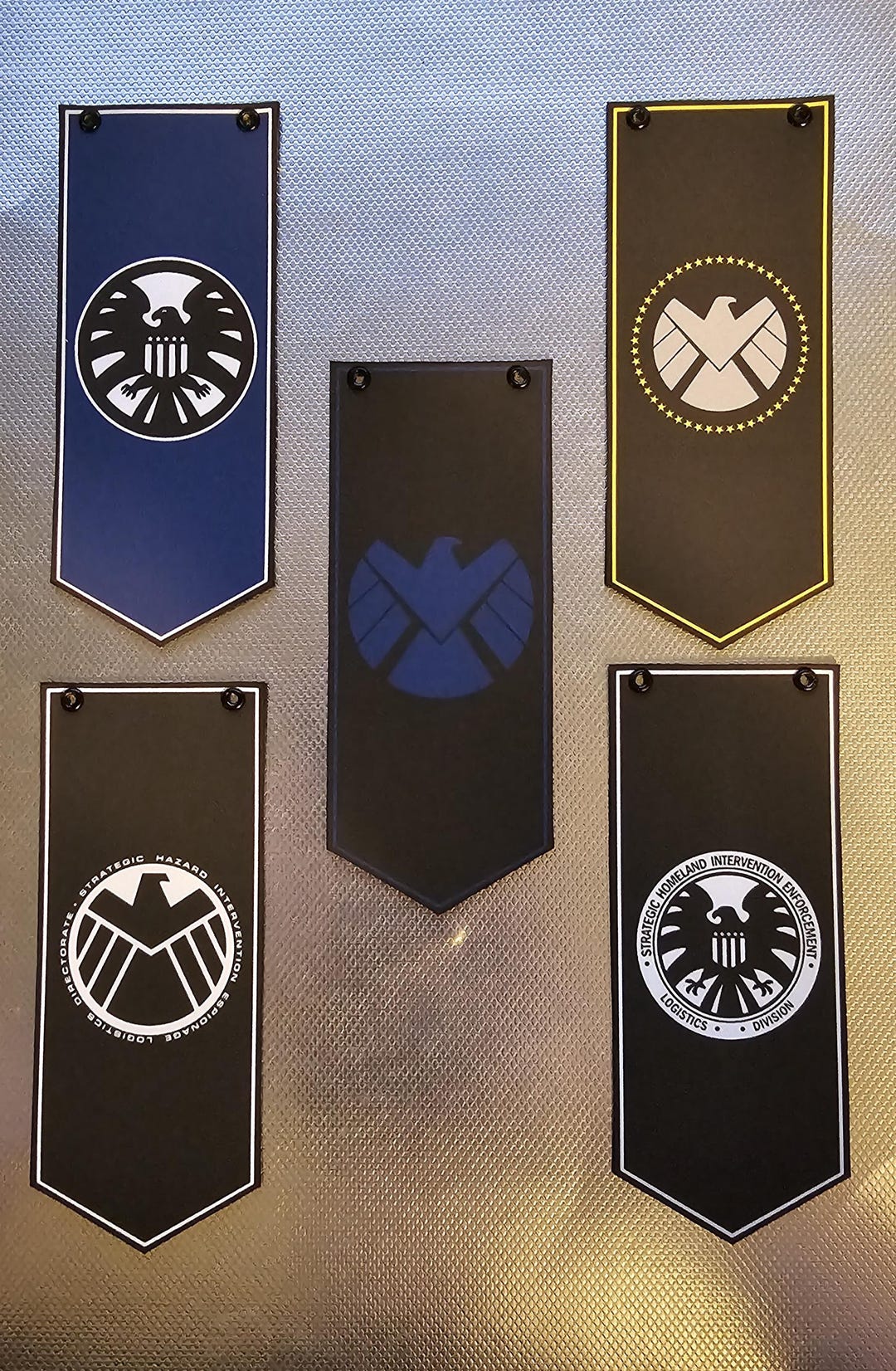 Marvel Shield Figure Size Banners Various Styles and Size Options - Etsy