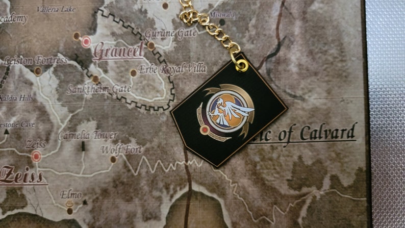 The Legend of Heroes: Trails in the Sky Map of Liberl Kingdom - Etsy