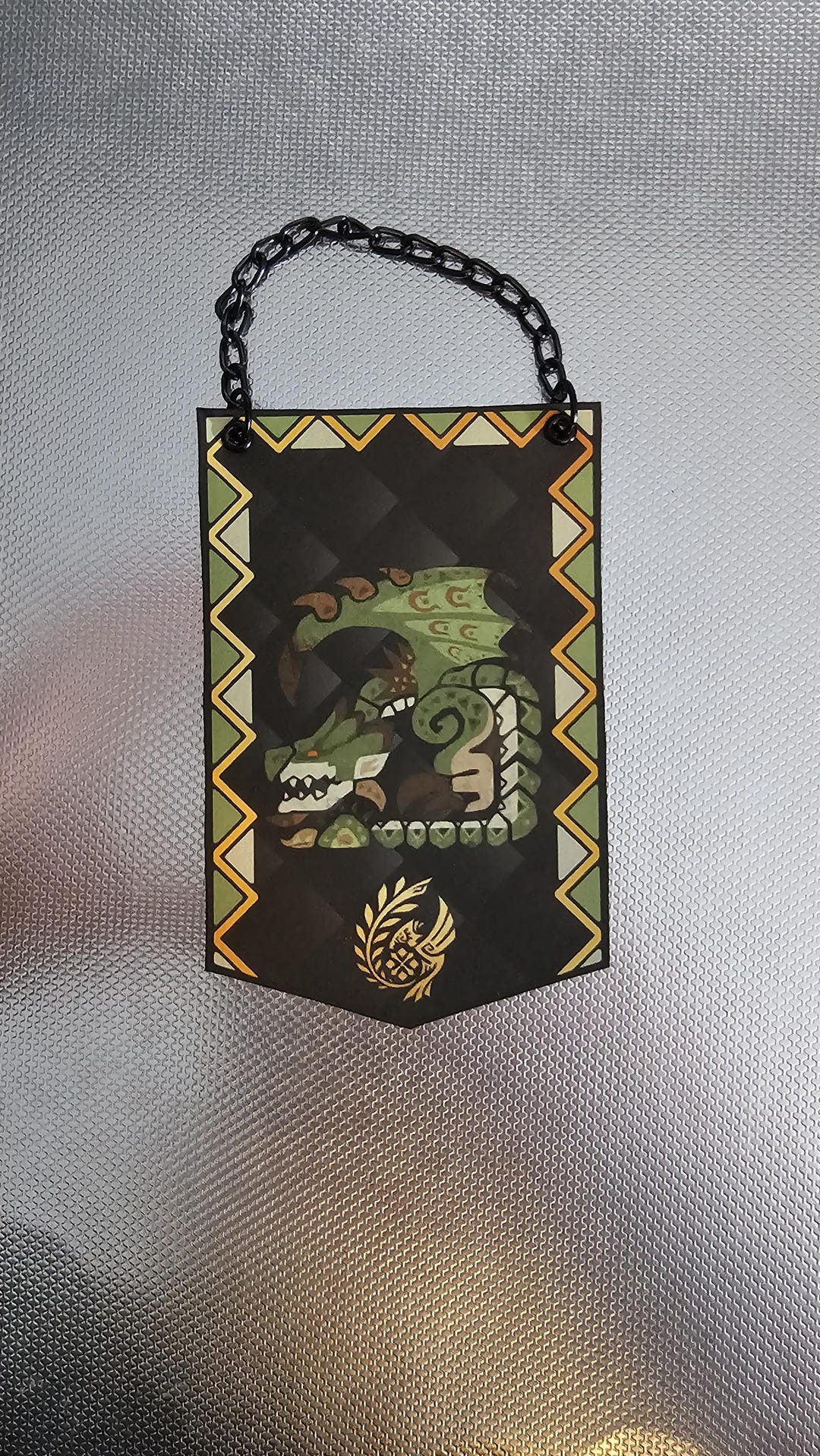 Monster Hunter Wilds Rathian Custom Made Mini Cloth Banner - Etsy