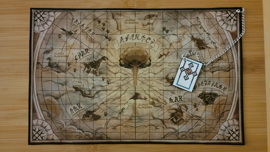 Xenoblade Chronicles Custom Made Cloth Map of Alrest - Etsy