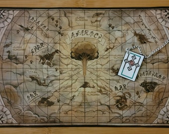 The Legend of Heroes: Trails of Cold Steel Map of Zemuria - Etsy Hong Kong