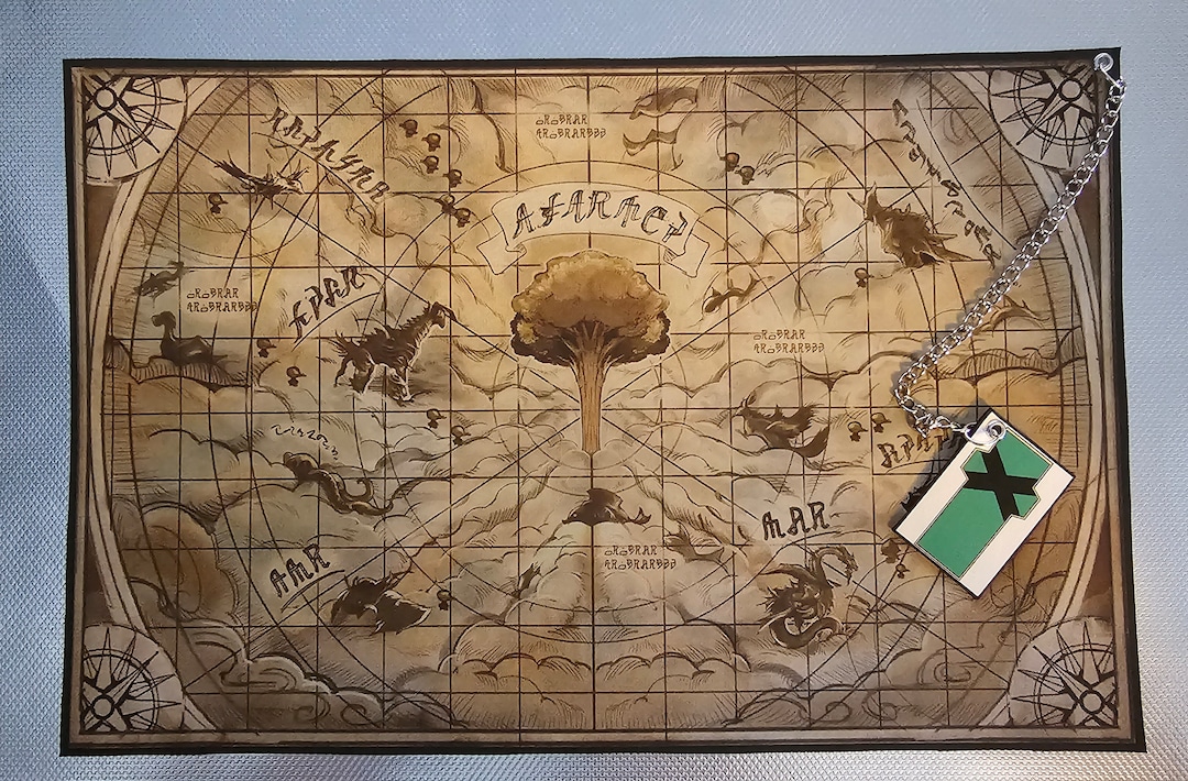 Xenoblade Chronicles Custom Made Cloth Map of Alrest - Etsy