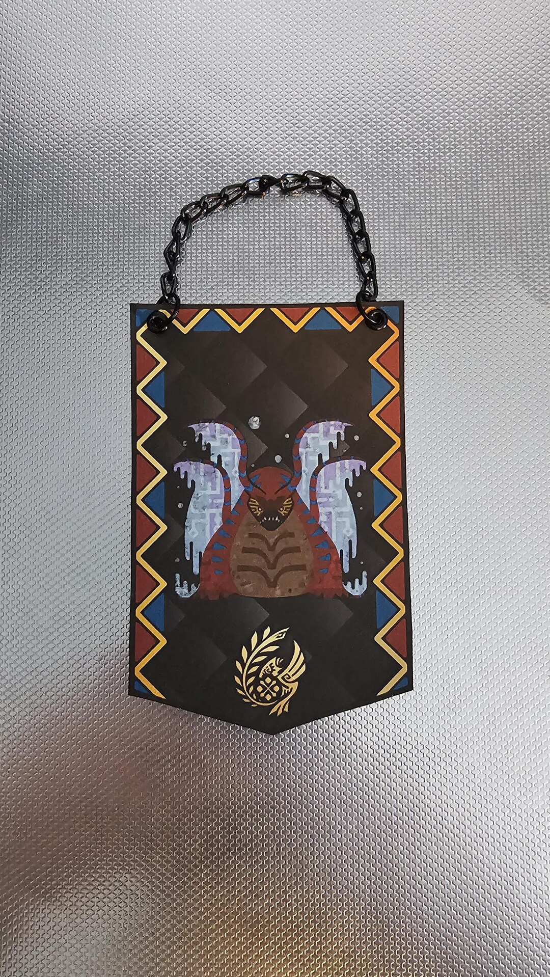 Monster Hunter Wilds Uth Duna Custom Made Mini Cloth Banner - Etsy