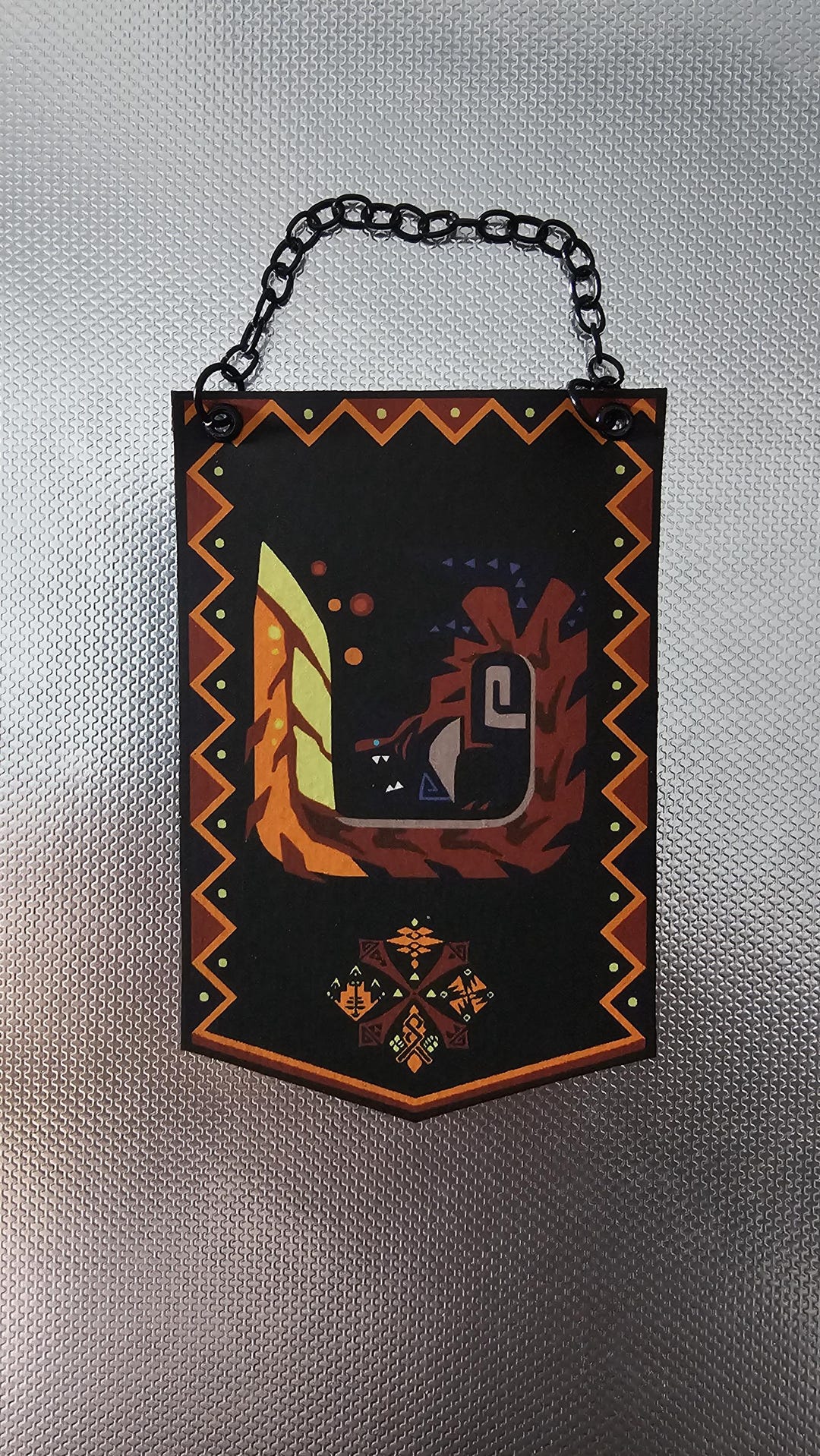 Monster Hunter Glavenus Custom Made Mini Cloth Banner - Etsy