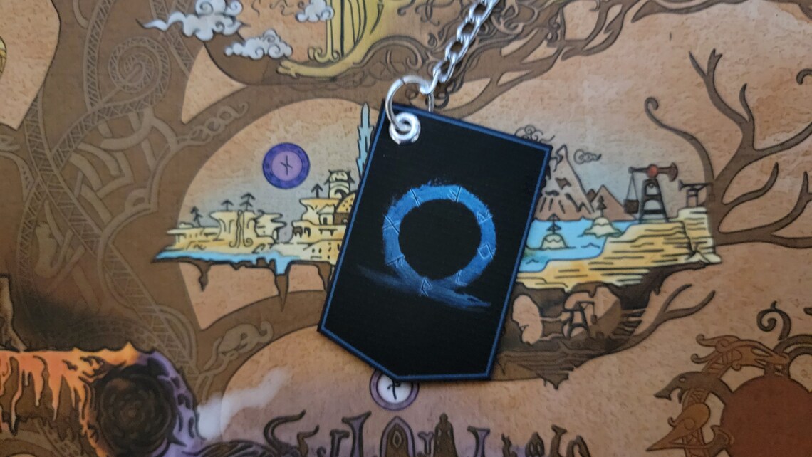 God of War Ragnarok Custom Made Cloth Map of Yggdrasil 9 Realms - Etsy