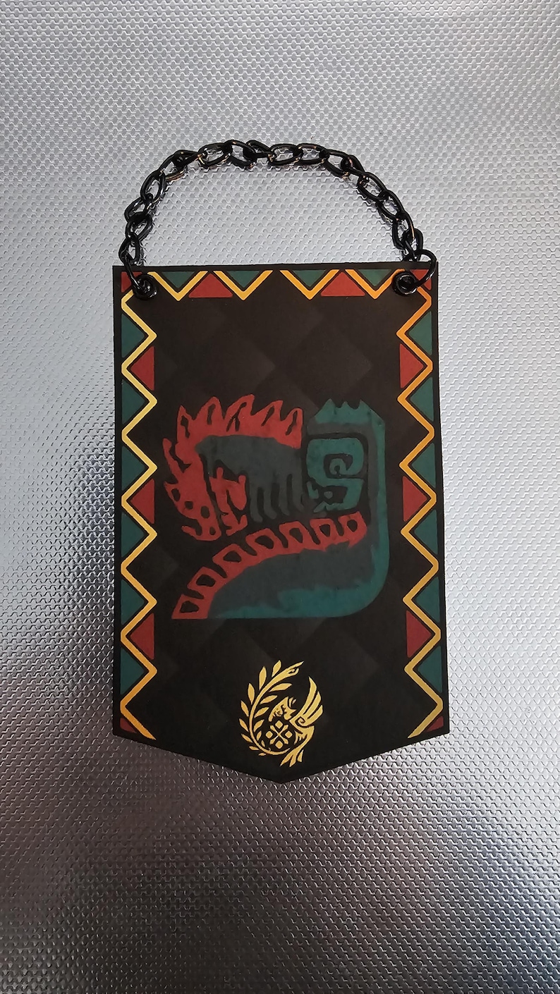 Monster Hunter Wilds Quematrice Custom Made Mini Cloth Banner - Etsy