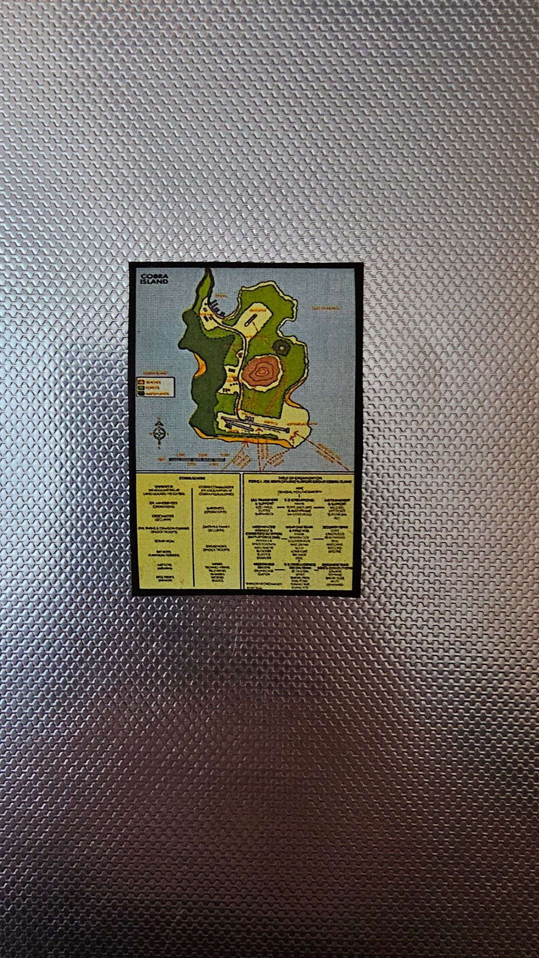 Gi Joe Classic Scale Map of Retro Cobra Island - Etsy