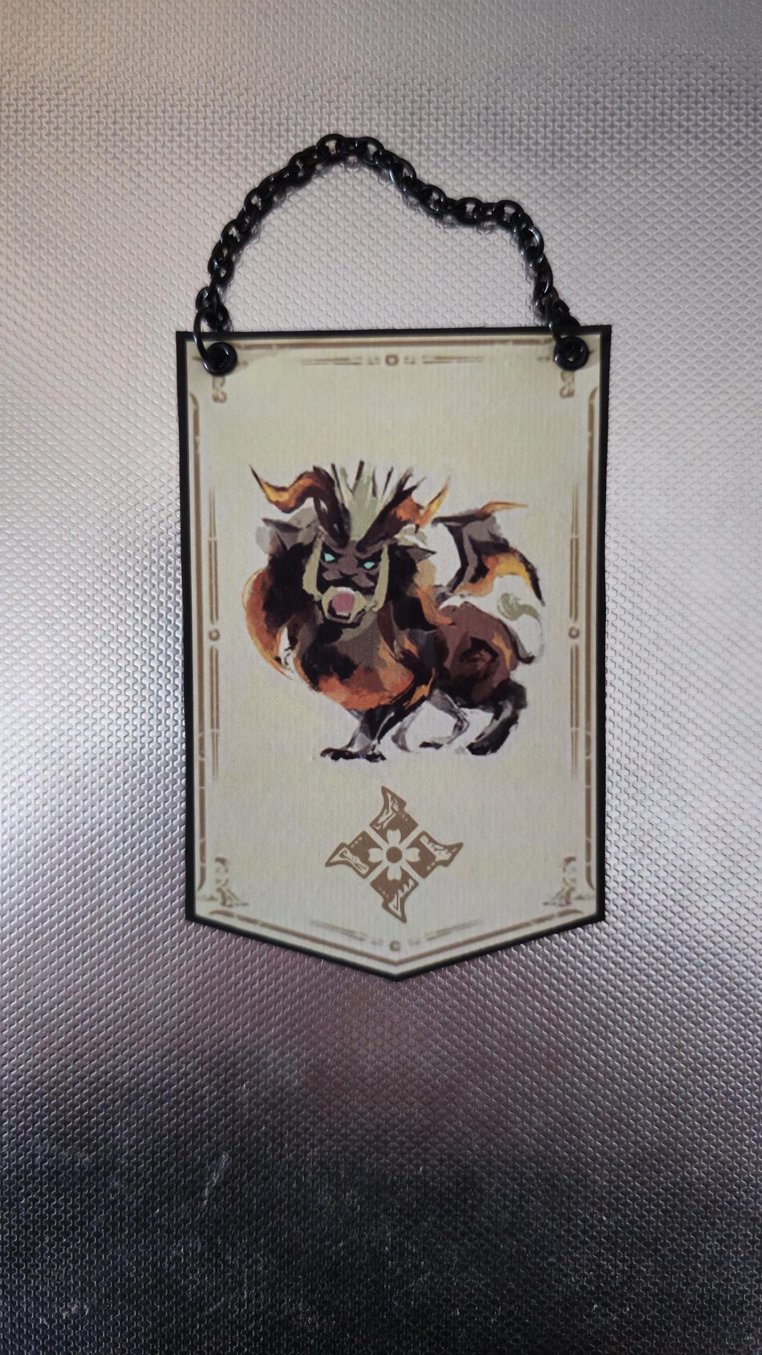 Monster Hunter Rise Risen Teostra Custom Made Mini Cloth Banner - Etsy