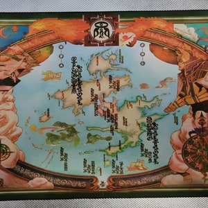 Final Fantasy X Custom Cloth Map of Spira - Etsy