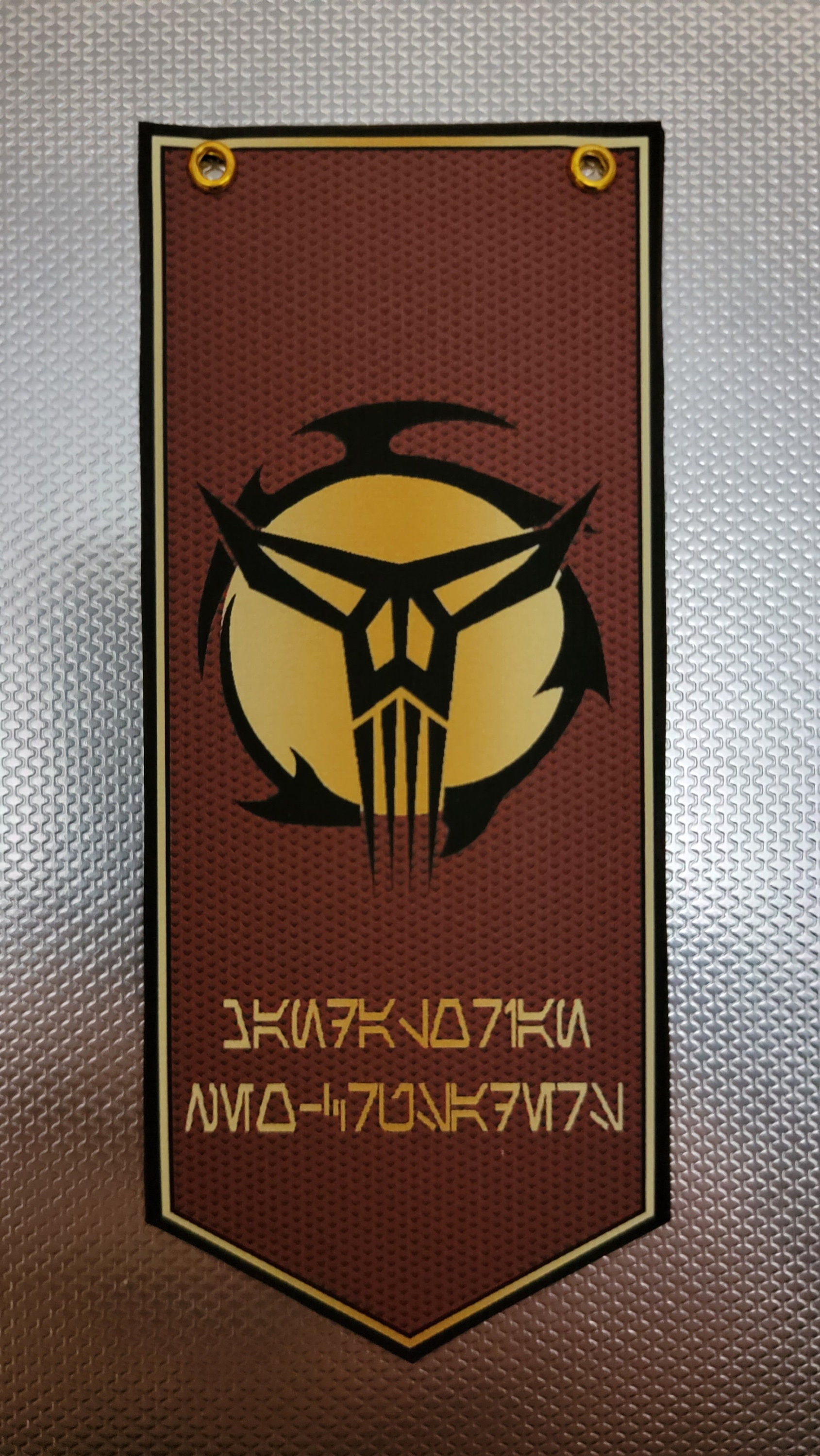 Mandalorian Neo-crusaders Star Wars Figure Scale Banner Custom - Etsy