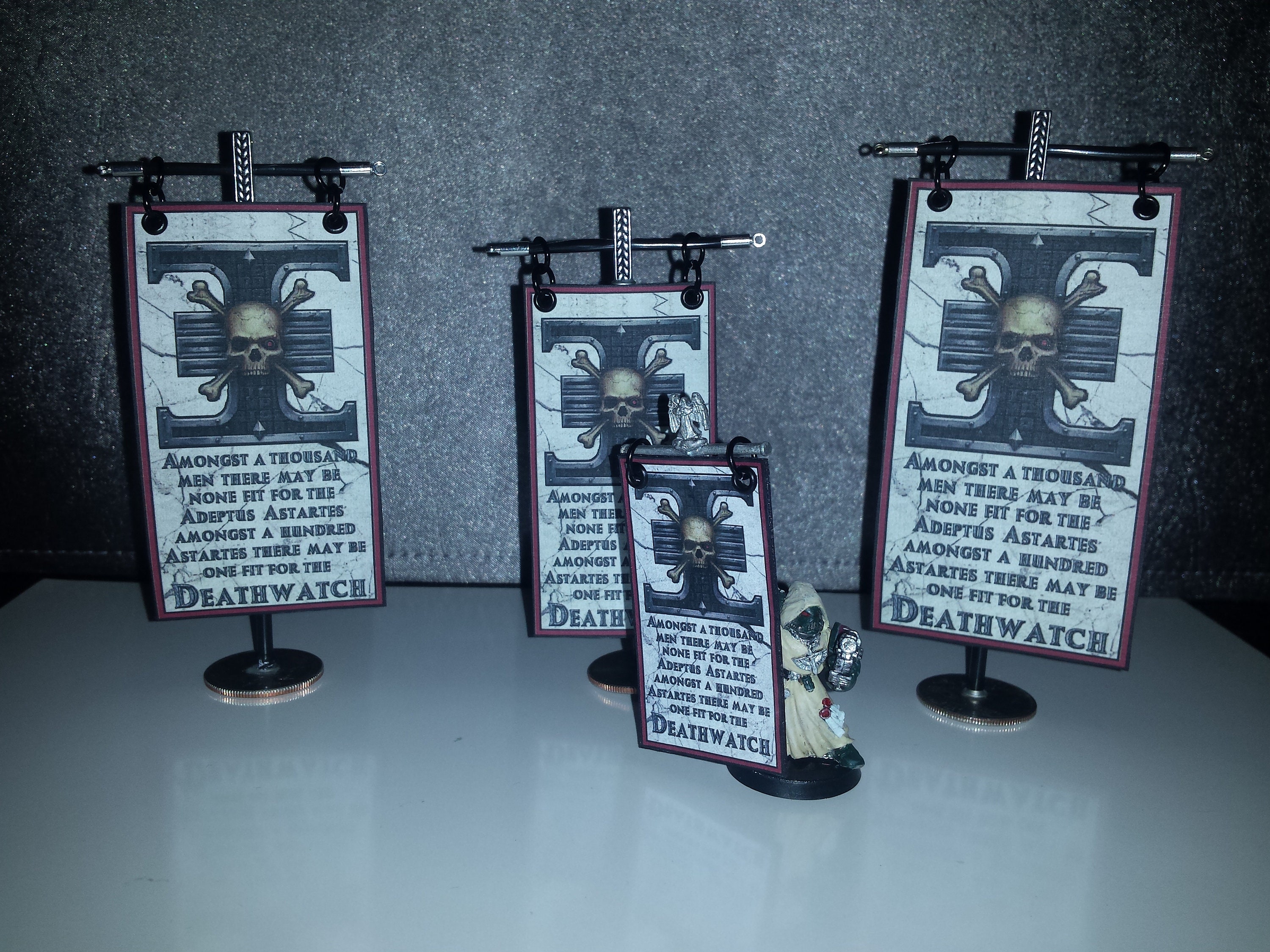 Warhammer 40k Ravenguard Chapter Standard Custom Made Banner Toys Toys ...