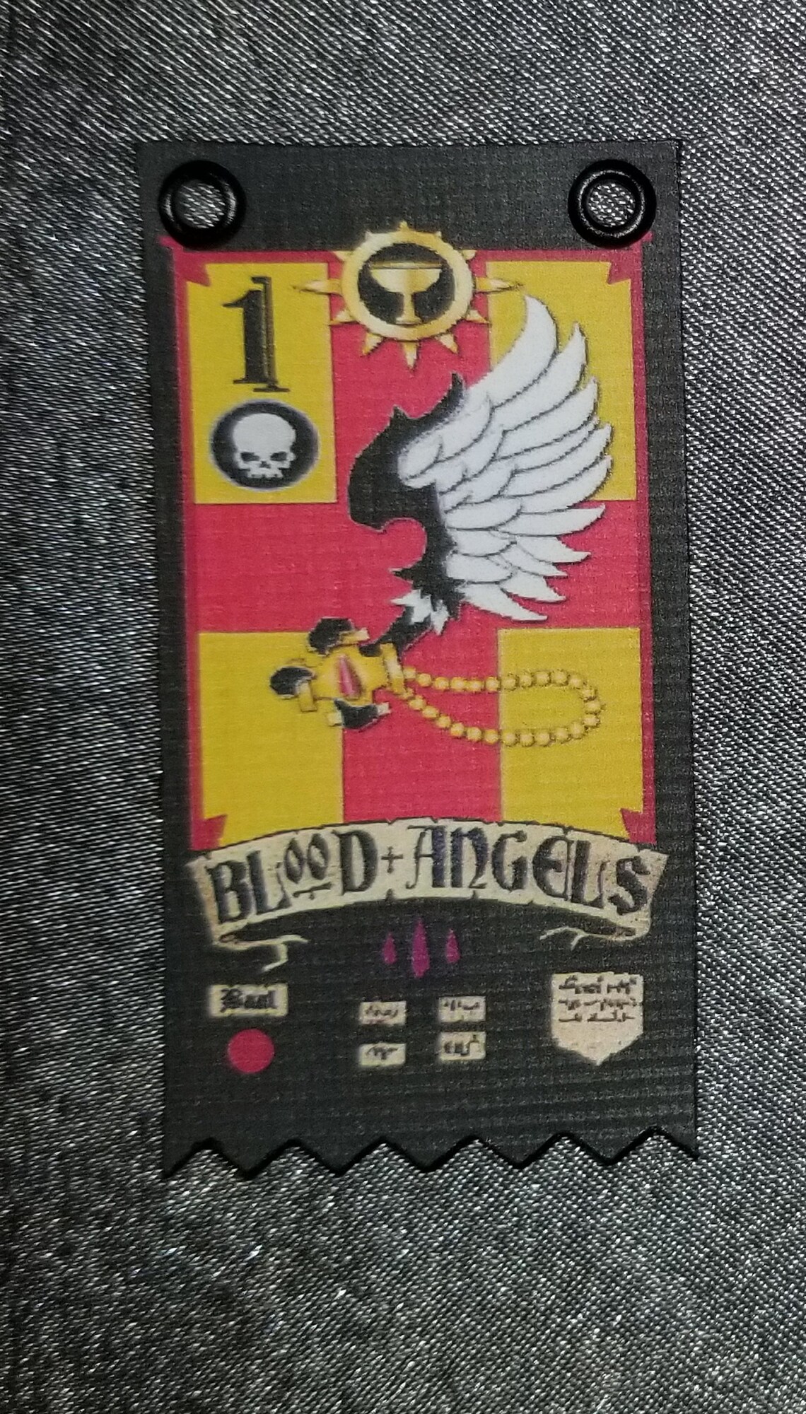 Blood Angels 1st Company Standard Warhammer 40k Standard - Etsy